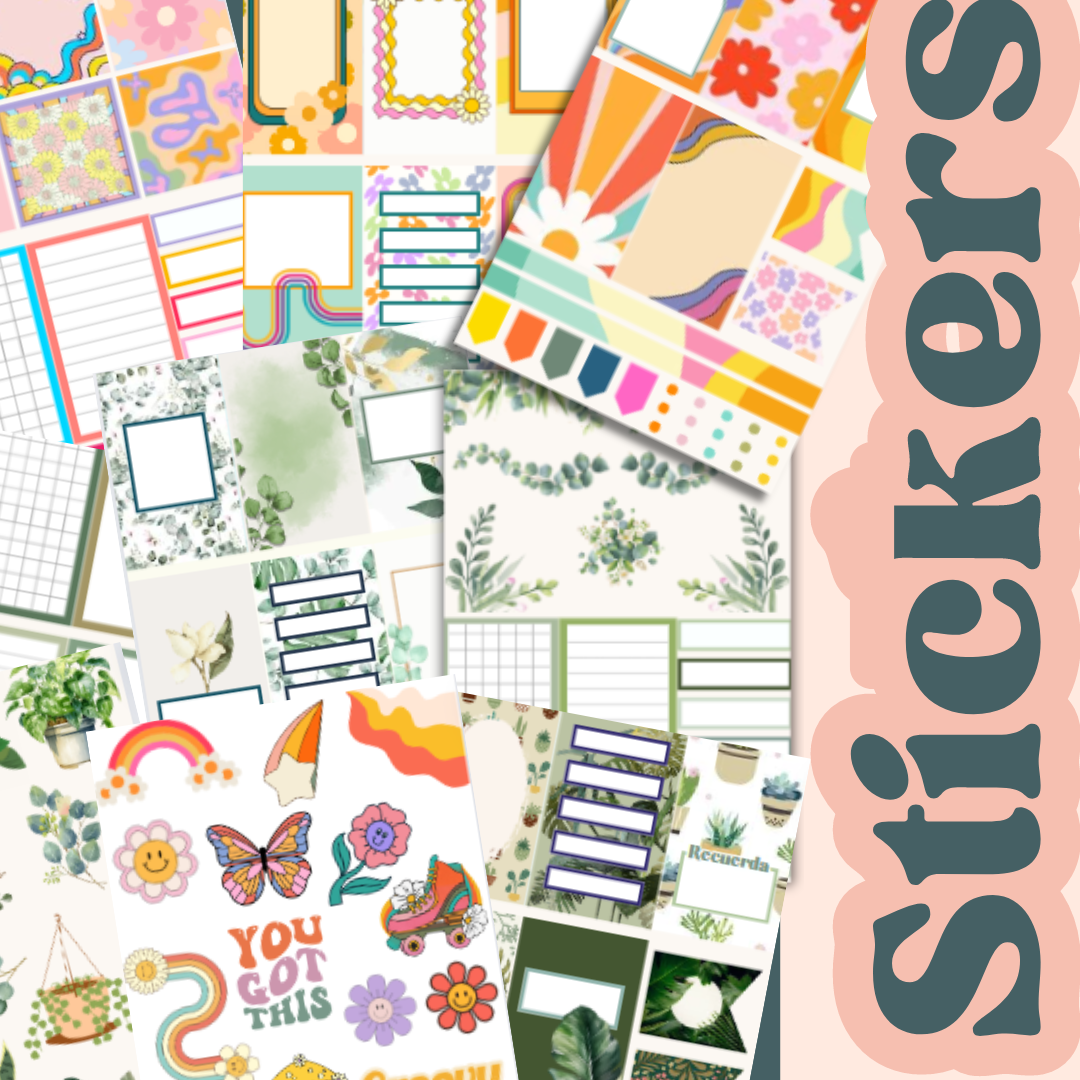 Stickers Temáticos – The Happy Mind PR